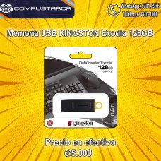Llave Maya Kingston EXODIA 128GB USB 3.2